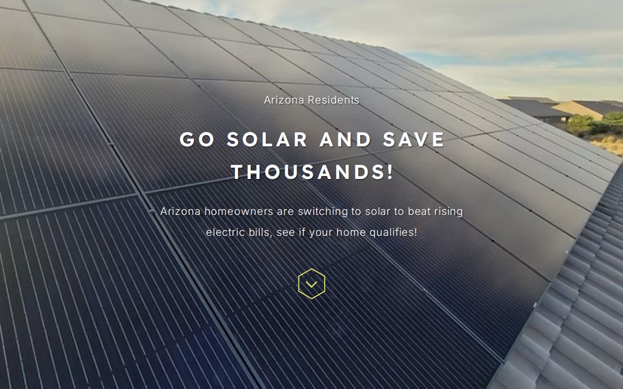 $0 Down Solar Arizona!